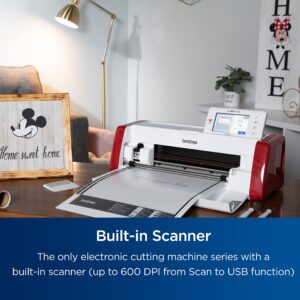 Brother ScanNCut DX SDX230Di Disney Cutting Machine, Includes 152 Built-in Disney Designs for Vinyl, Paper Crafting, and More