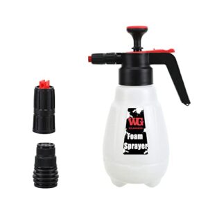 foam sprayer, foaming pump blaster hand pressure snow foam sprayer water sprayer, hand pressurized soap sprayer manual foam cannon car wash