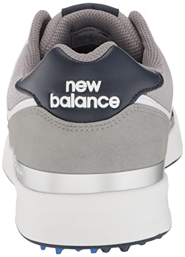 New Balance Men's 574 Greens Golf Shoe, Grey/White, 11