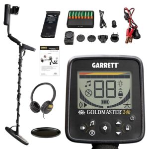 garrett metal detectors 1142650 goldmaster 24k metal detector