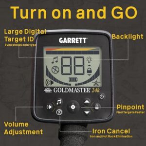 Garrett Metal Detectors 1142650 Goldmaster 24k Metal Detector