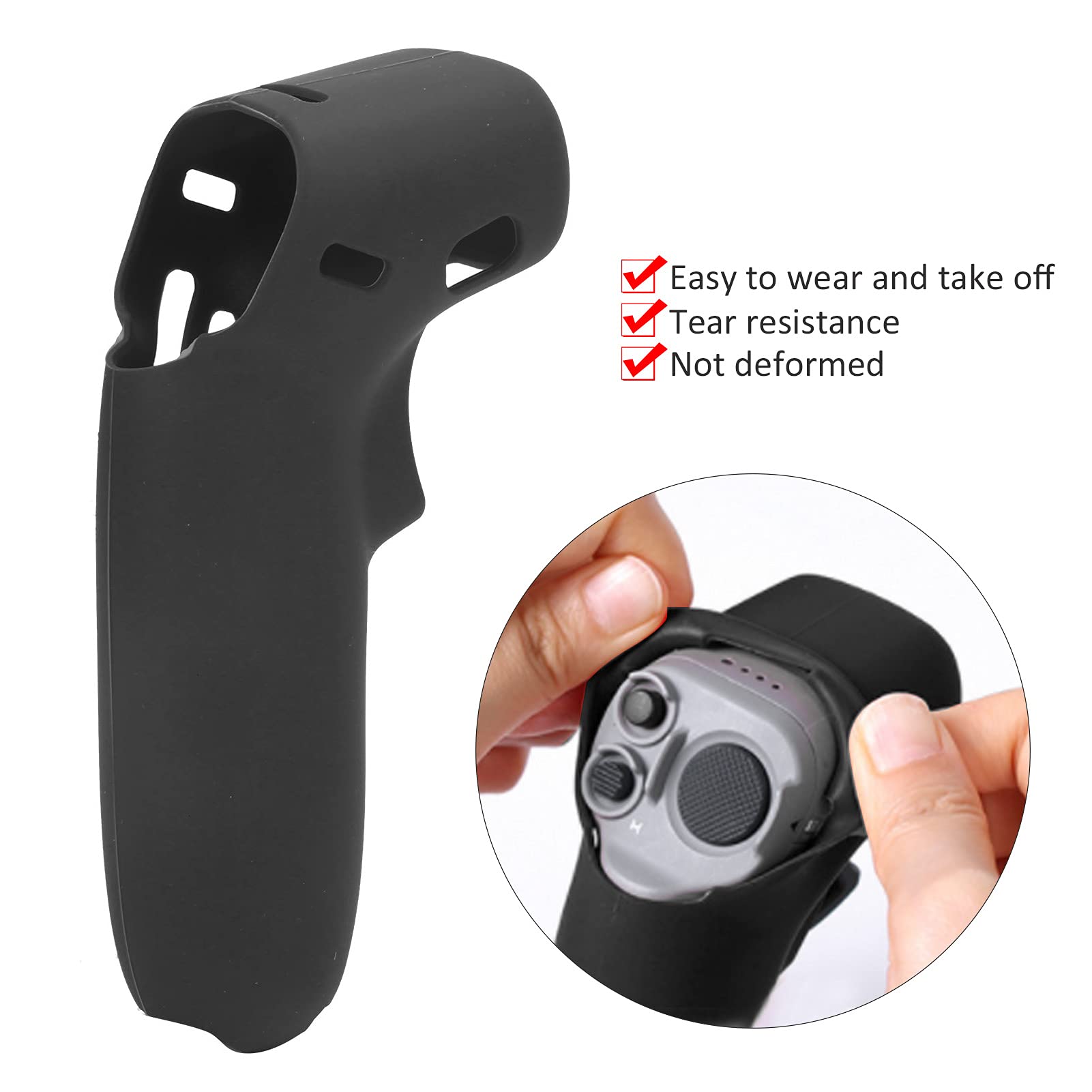 Joystick Cover for FPV, Protective Sleeve for FPV Accessories for FPV Joystick for FPV(black)