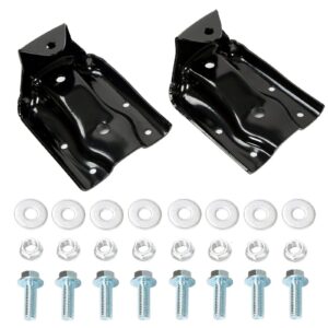 rear leaf spring hanger shackle bracket kit for chevy silverado gmc sierra replaces oe# 12474021