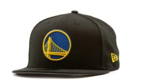 new era golden state warrior black-one size