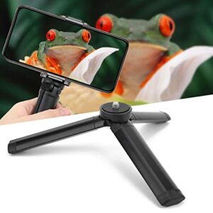 Action Camera Stand, Lightweight Desktop Tripod Easy to Store with 1/4" Screws for Mobile Phone Clips for Sports Cameras