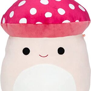 Squishmallows Official Kellytoy 8 Inch Squishy Soft Plush Toy Animals (Malcom Mushroom)