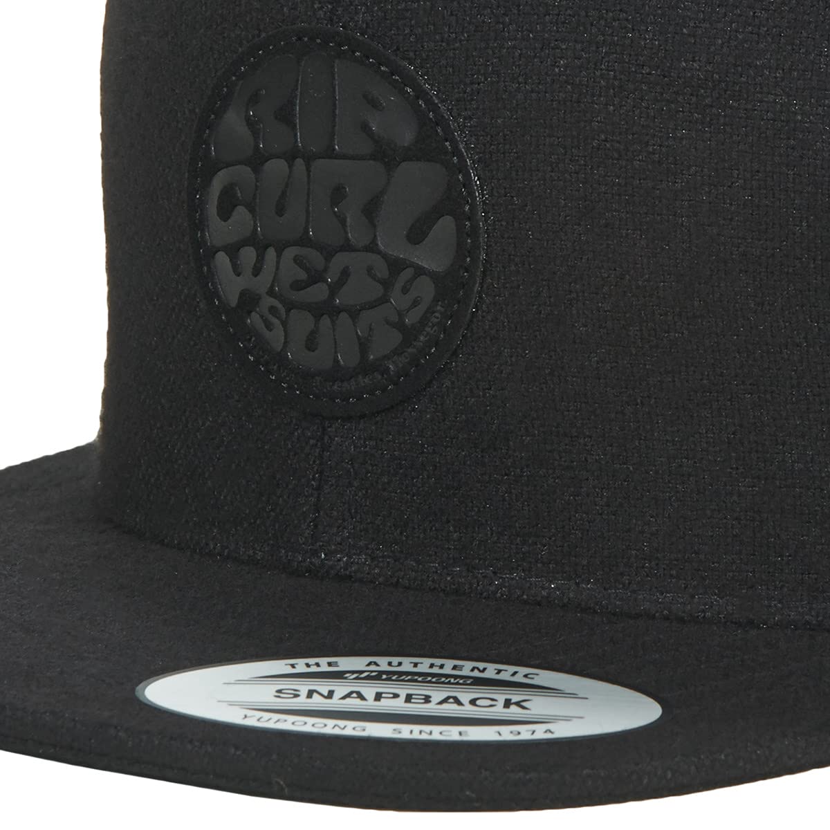 Rip Curl Men's Snapback Trucker Cap ~ Premium Wetty Midnight Black