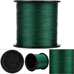 Multifilament Fish Line, Sea Fish Wire Fishing Line Multi-Filament Fish Rope Cord for Fishing Enthusiast for Fishing(Green, 1.5)