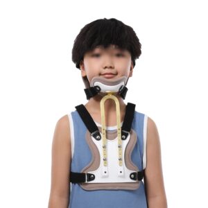 willq adjustable neck support orthosis for neck and upper back injuries relief head neck chest thoracic orthosis fracture fixation cervical vertebra rehabilitation support