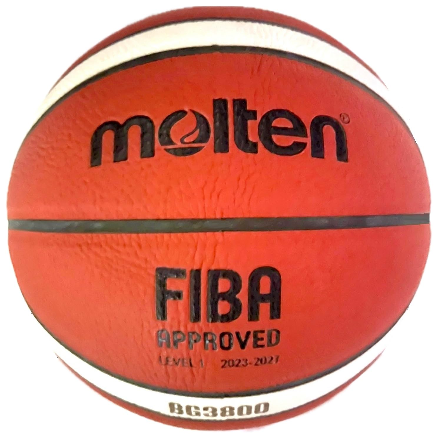 Molten Official Olympic FIBA Indoor Outdoor Basketball, Men's Size 7, Synthetic Leather