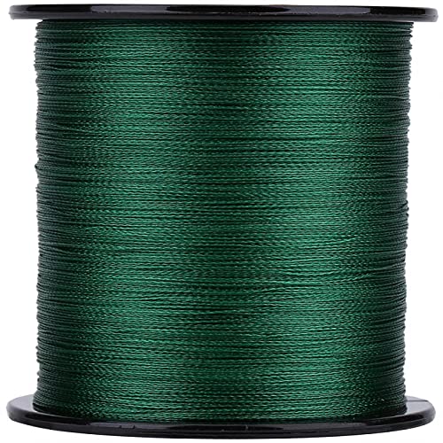 Multifilament Fish Line, Sea Fish Wire Fishing Line Multi-Filament Fish Rope Cord for Fishing Enthusiast for Fishing(Green, 1.5)