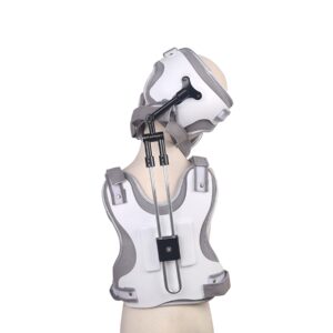 WILLQ Adjustable Cervical Thoracic Orthosis Lumbar Support for Neck and Upper Back Injuries Relief Fracture Fixation Cervical Vertebra Rehabilitation Support Cervical Thoracic Orthosis