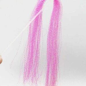 10 Packs Crystal Flash Fly Tying Material Hook Lure Flash Flies Decorating Holographic Tinsel Krystal Flashabou Sparkle Dry Streamer for Fishing Lure Dry Flies Making Supplies