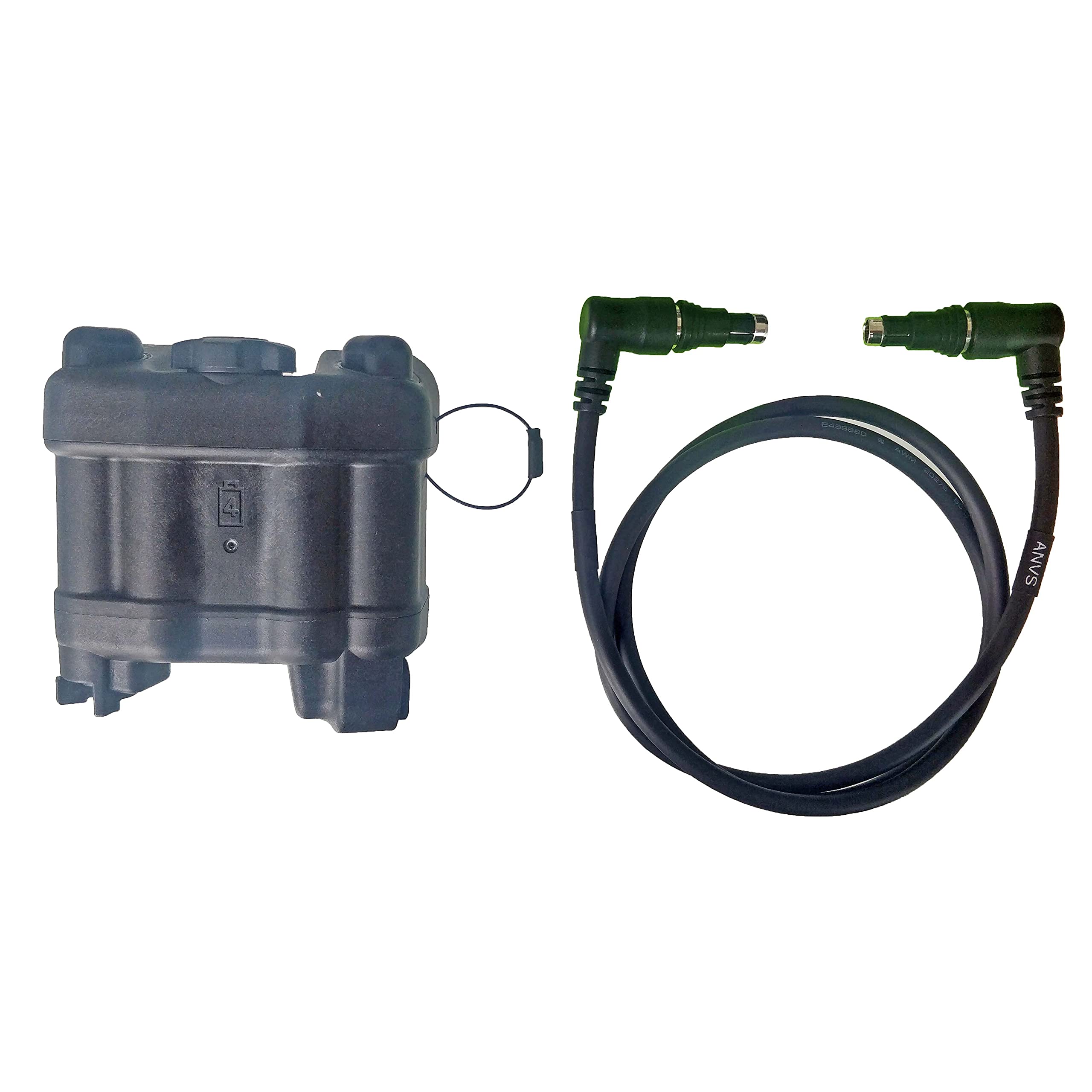 Armorwerx PVS-31 / BNVD-1531 / ANVIS NVG 4 Cell Remote Battery Pack for Night Vision (Black, BNVD Cable)