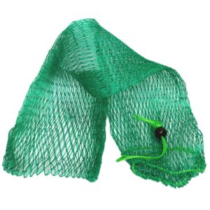 jztang fishing net bag foldable fishing keep net diving bag 4/5 inch mesh 35 inch length fishing net