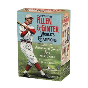 topps 2021 allen & ginter baseball value box