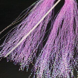 10 Packs Crystal Flash Fly Tying Material Hook Lure Flash Flies Decorating Holographic Tinsel Krystal Flashabou Sparkle Dry Streamer for Fishing Lure Dry Flies Making Supplies