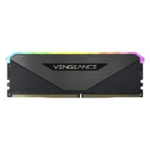 corsair vengeance rgb rt 32gb (2x16gb) ddr4 3600 (pc4-28800) c16 1.35v desktop memory, black