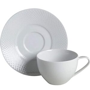 crate & barrel tamiko cup & saucer