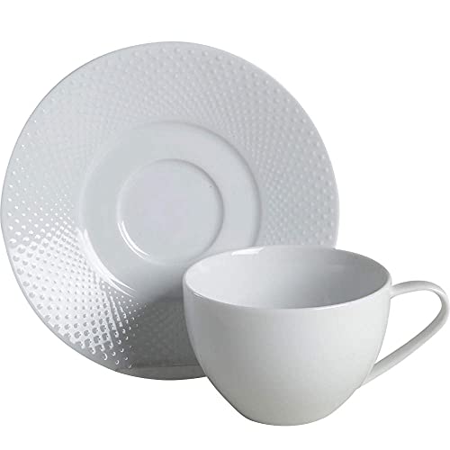 Crate & Barrel Tamiko Cup & Saucer