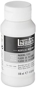 liquitex professional effects medium, 118ml (4-oz), masking fluid