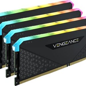 CORSAIR Vengeance RGB RS 32GB (4x8GB) DDR4 3200 (PC4-25600) C16 Desktop Memory