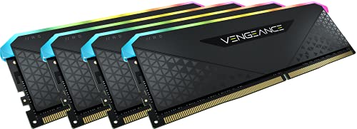 CORSAIR Vengeance RGB RS 32GB (4x8GB) DDR4 3200 (PC4-25600) C16 Desktop Memory