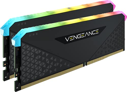 CORSAIR VENGEANCE RGB RS 32GB (2x16GB) DDR4 3600 (PC4-28800) C18 Desktop memory