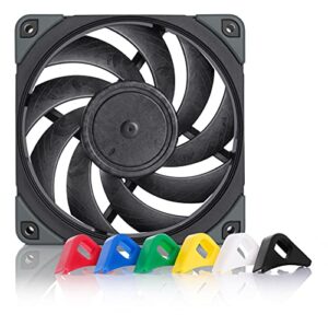 noctua nf-a12x25 pwm chromax.black.swap, premium quiet fan, 4-pin (120mm, black)