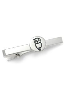 the collegiate standard owl inspired tie clip