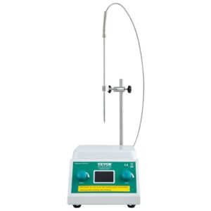 VEVOR Magnetic Stirrer Hot Plate, 2000ml Stirring Capacity Max 572°F Heating Hotplate Magnetic Stirrer 200-2000 RPM Magnetic Stirrer Magnetic Mixer with Support Stand Stirring Bar for Lab College