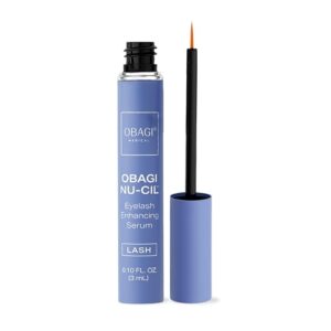 obagi nu-cil eyelash enhancing serum – nourishing lash serum with biotin for thicker & more defined-looking lashes – 0.1 oz