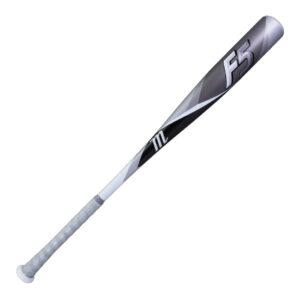 marucci mens bbcor baseball bat, silver/gray/black, 33 inches 30 ounces us