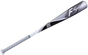 marucci boys senior league baseball bat, silver/gray/black, 29 19 oz us