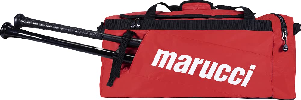 Marucci 2021 Team Utility Duffel Bag RED 26" W x 13" D x 12" H