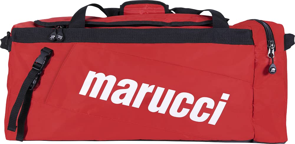 Marucci 2021 Team Utility Duffel Bag RED 26" W x 13" D x 12" H