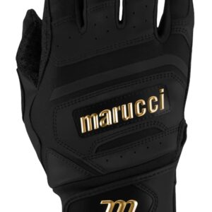 Marucci 2021 PITTARDS Reserve Adult Batting Gloves, Black, Adult X-Large