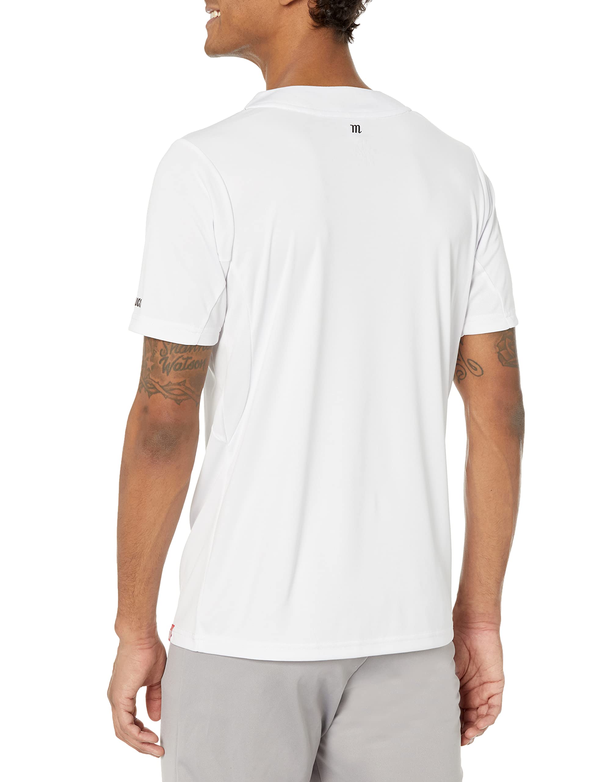 Marucci Adult ONE SNAP Jersey White