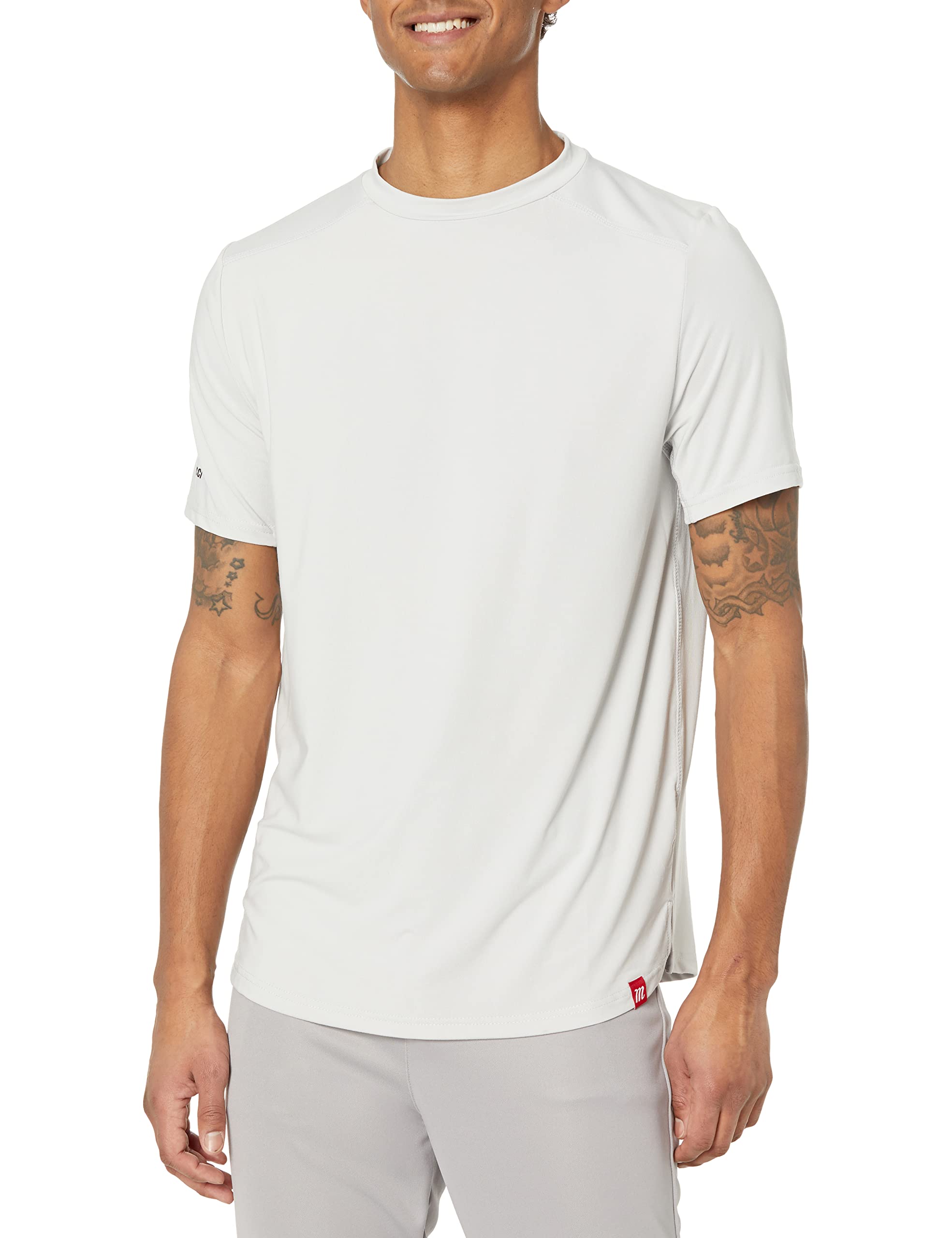 Marucci Men's New School TEE Platinum