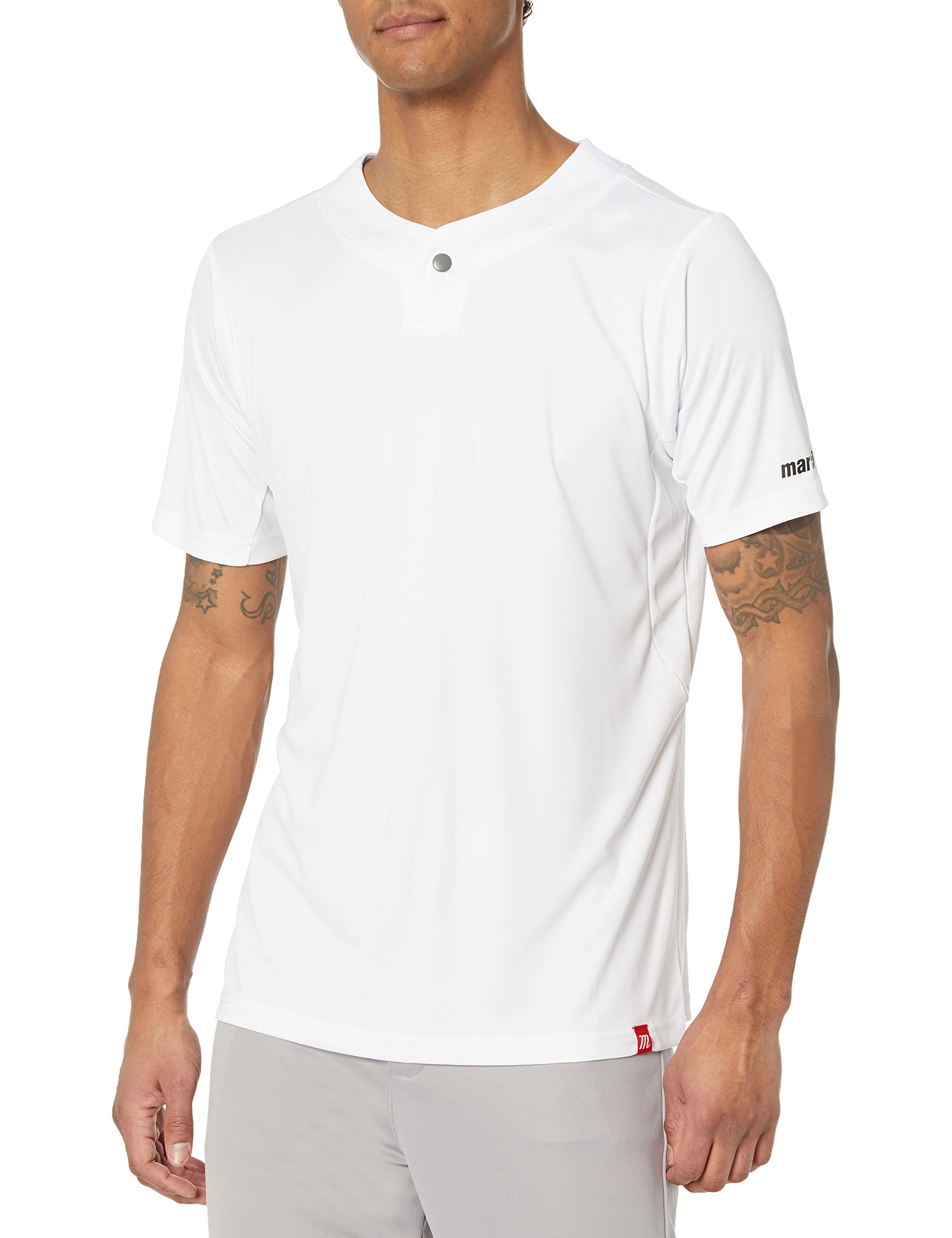 Marucci Adult ONE SNAP Jersey White