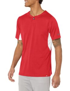 marucci adult one snap jersey red