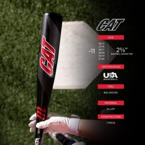 Marucci - Usa CAT -11, 2 5/8 (MSBC11YUSA-28/17) Aluminum Baseball Bat