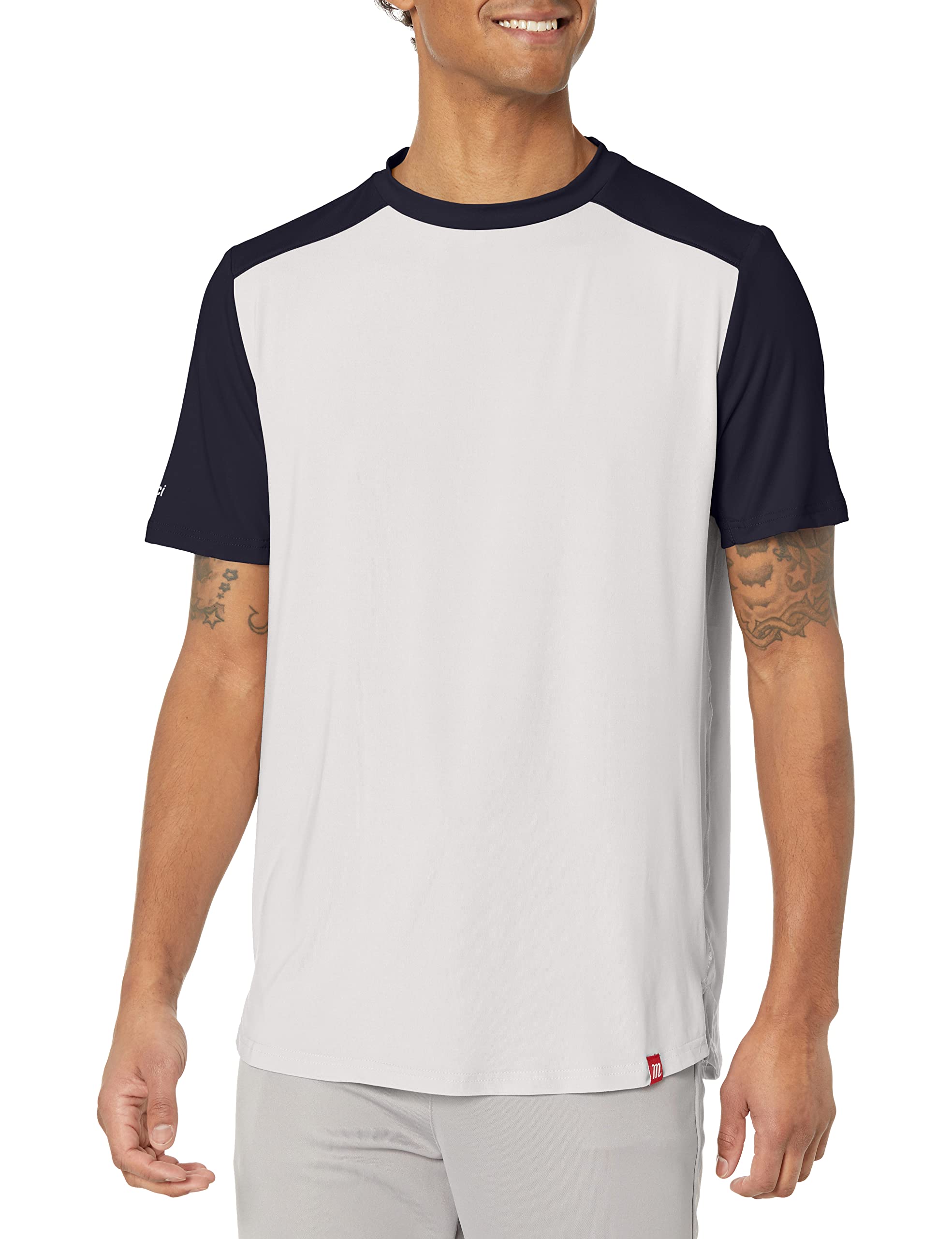 Marucci Men's New School TEE Navy Blue