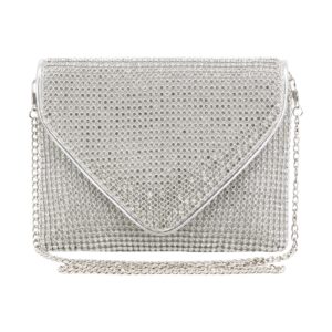 naimo bling crystal rhinestone crossbody bag diamond evening clutch envelope handbag cell phone purse for party prom