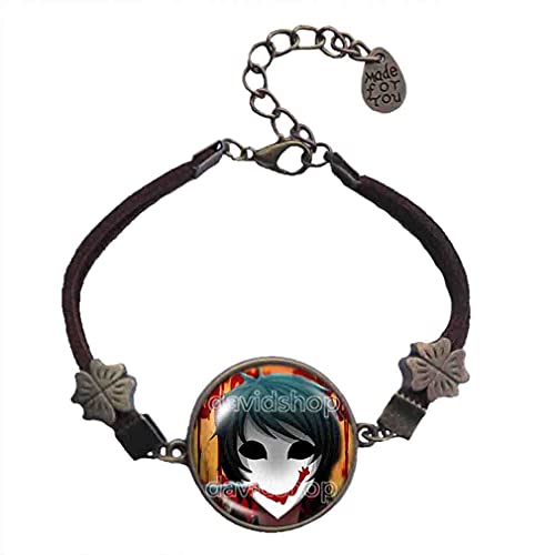 Handmade By Sichong Fashion Jewelry Creepypasta Bloody Painter TICCI TOBY Bracelet Pendant Gift JEFF THE KILLER Cosplay Colorful New