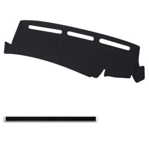 ndrush dashboard cover dash cover mat custom compatible with 1999-2006 chevy silverado gmc sierra 2001-2006 chevy avalanche 1500 2500 2000-2006 tahoe suburban 2000-2006 gmc yukon xl