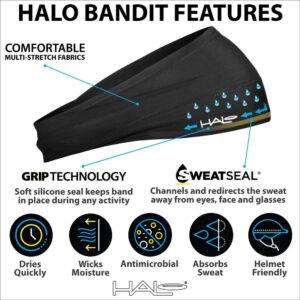 Halo Headband Bandit - 4" Wide Pullover Sweatband for Both Women and Men (Mint)