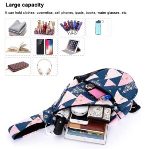 Kamo Sling Backpack Sling Bag Crossbody Daypack Casual Backpack Chest Bag for Women Men