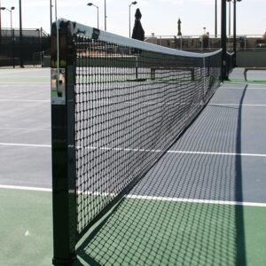 Douglas Premier Square Surface Mount Tennis Posts, Black