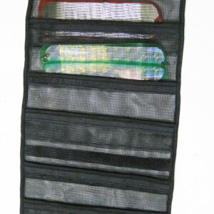 KUFA Sports Vented Fishing Flasher Organizer (Can Holder up to 6pcs 11" Flasher) (6 of 13"x4" Pocket)